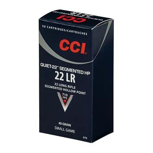 CCI 22 LR SEGMENTED QUIET HP 40grs - Magne Landrø AS CCI 22 LR SEGMENTED QUIET HP 40grs - Magne Landrø AS